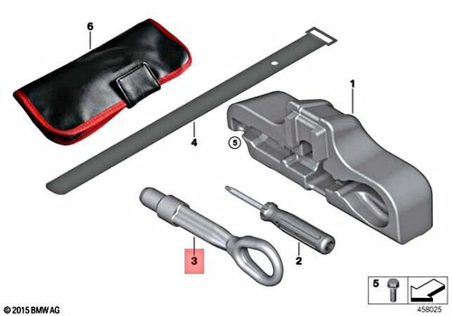 BMW X5 F15 Towing Tow Eye Hook 72157953890 7953890 GENUINE NEW | eBay