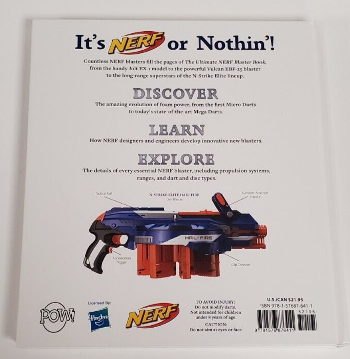 NERF%3A+Ultimate+Blaster+Book+by+Nathaniel+Marunas+%282013%2C+Hardcover ...