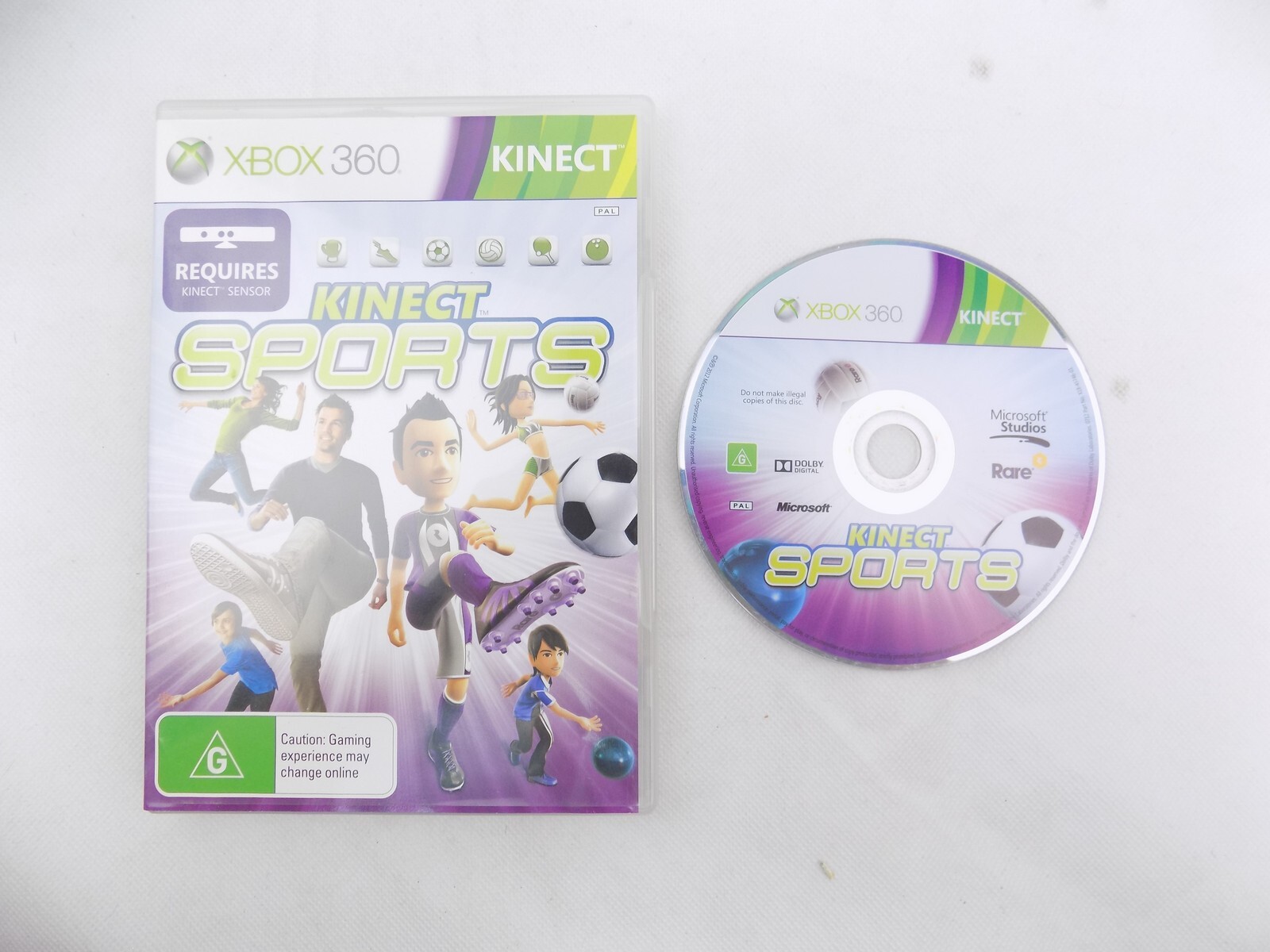 Mint Disc Xbox 360 Kinect Sports – No Manual Free Postage | eBay Australia