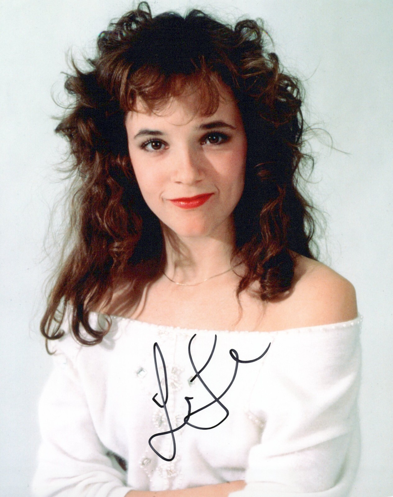 Lea Thompson glamour shot autographed photo signed 8x10 #2 | eBay