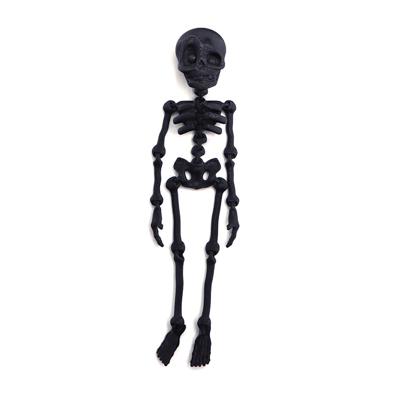 3D Printed Funny Goth Skeleton Fridge Magnets, Funny Goth Human ...