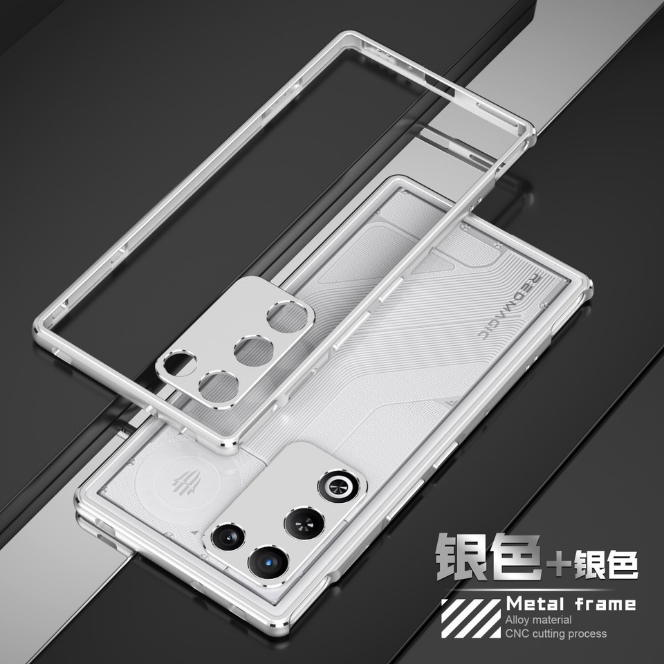 Luxury Aluminum Metal Bumper Frame Case For ZTE nubia Red Magic 11 Air ...