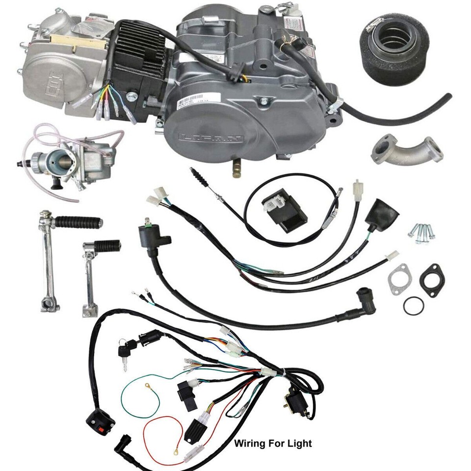 Lifan 140cc Engine Motor Kit Pit Bike YX 140 SSR Piranha 125cc 150 CRF ...
