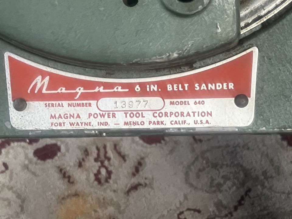 Shopsmith Magna 6” Belt Sander | eBay