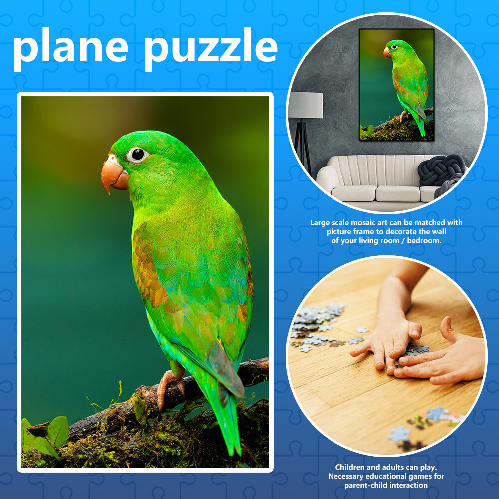 1000pcs DIY Parrot Paper Puzzles Toys Kids Adults Educational Jigsaw ...