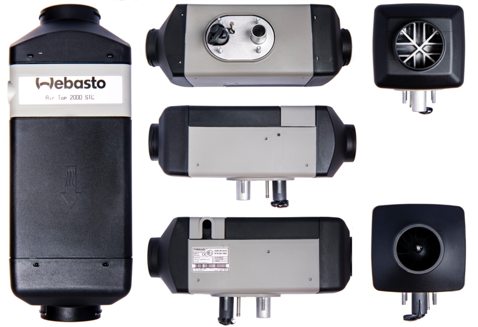 Full installation set Air Heater Webasto AT2000 12 v Diesel +HD Timer ...