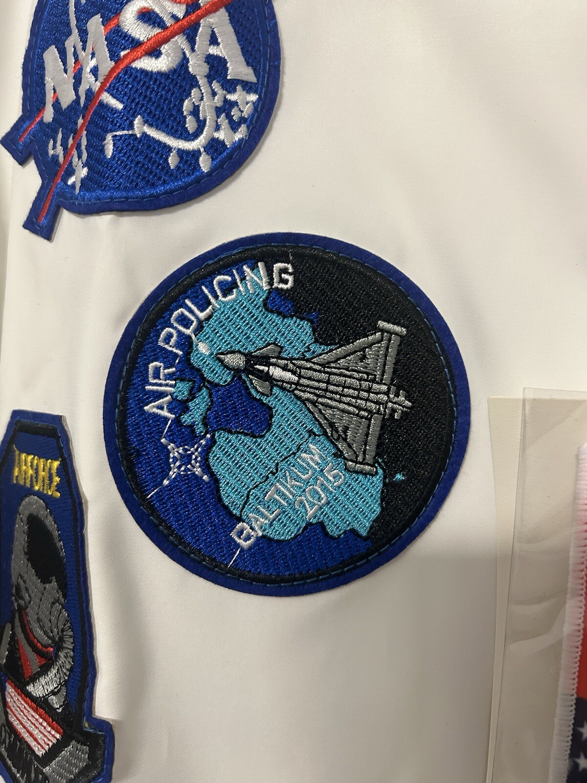 NWT NASA Bomber Jacket Space Shuttle Columbia STS-61C Nylon Size M Gibson-Bolden | eBay