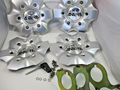 ANTERA SILVER CUSTOM WHEEL CAP CENTER CAPS #191361001 (FOR 4 CAPS) | eBay