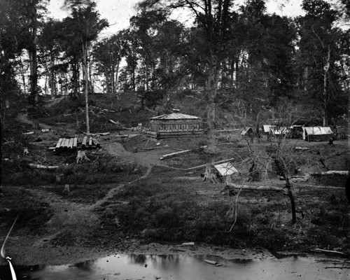 New Civil War Photo: Blockhouse on Nashville & Chattanooga Railroad - 6 ...