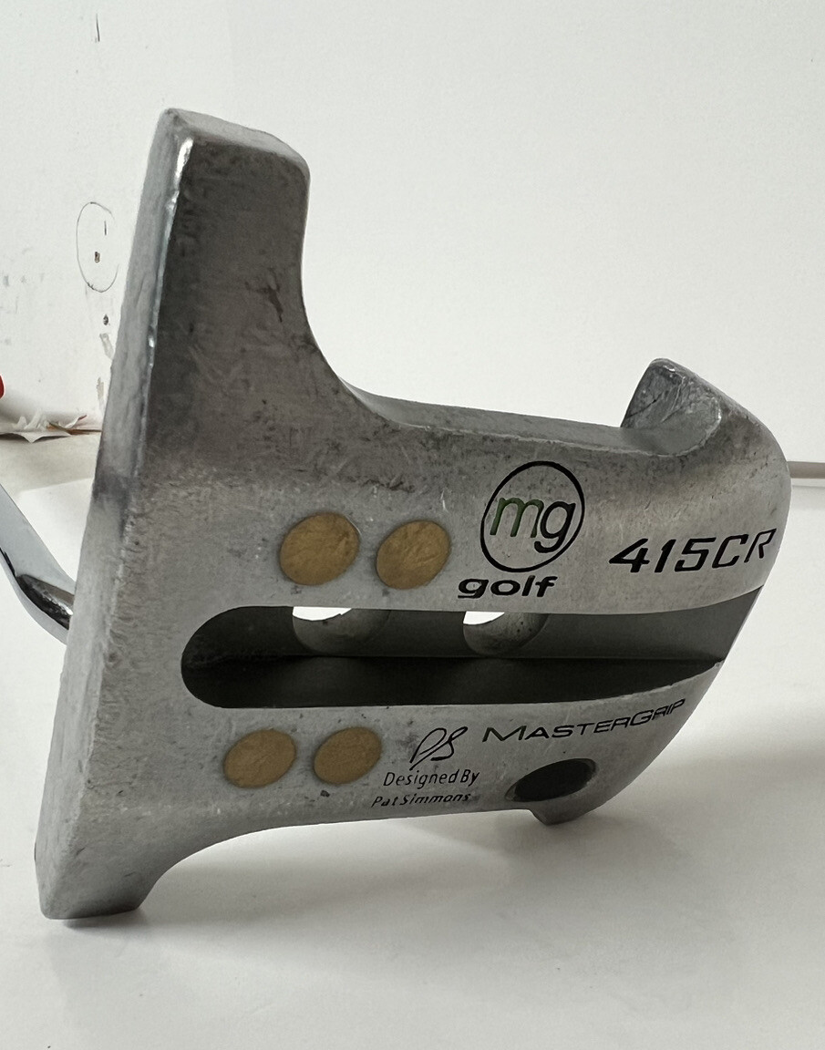 MG Master Grip 415CR 35 Inch Left Handed Putter Pat Simmons Design ...