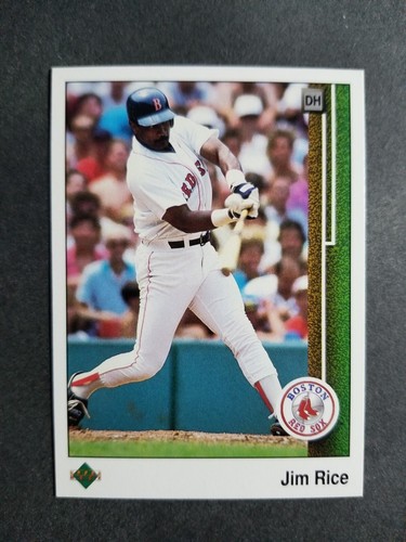 1989 Upper Deck JIM RICE card # 413 [C18] | eBay