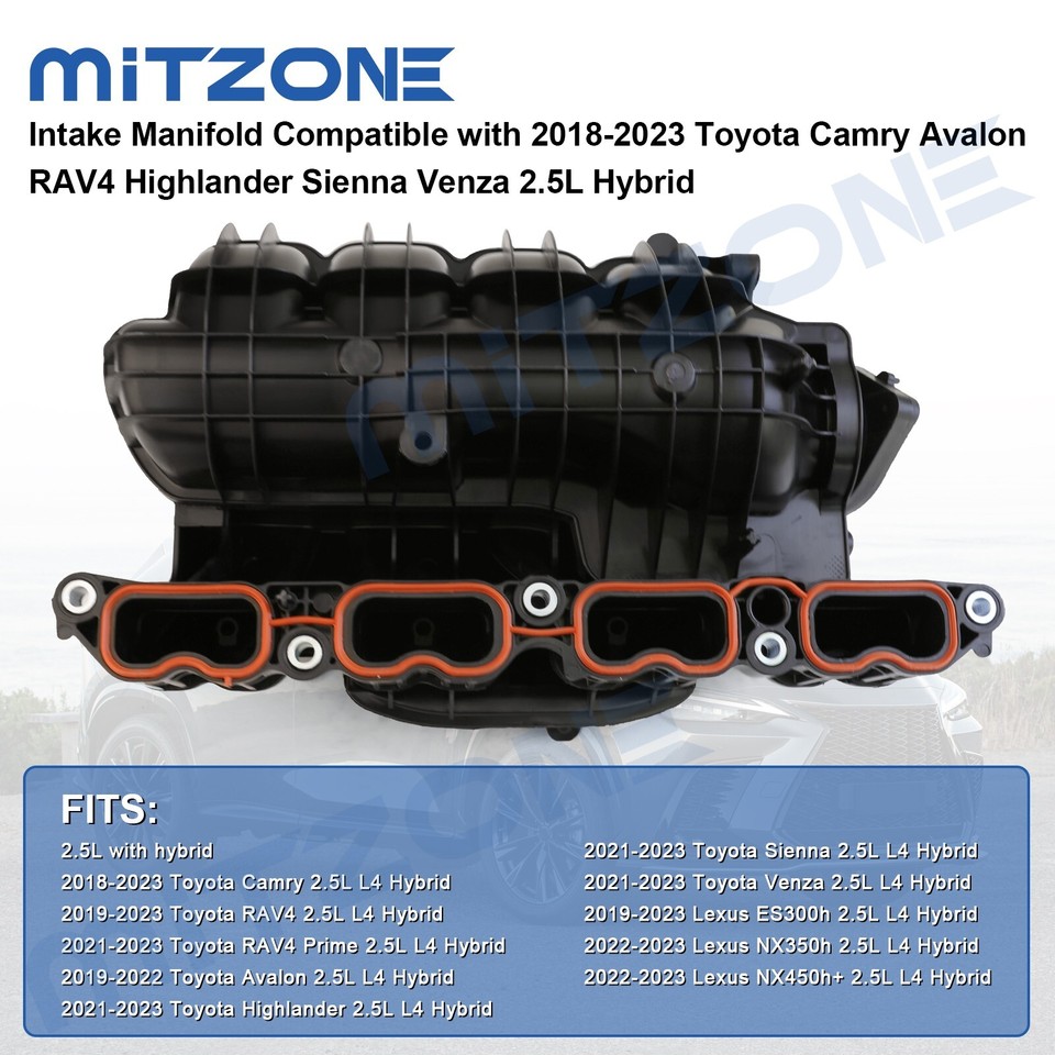 Intake Manifold for 2019-2023 Toyota RAV4 Camry Avalon Highlander 2.5L ...