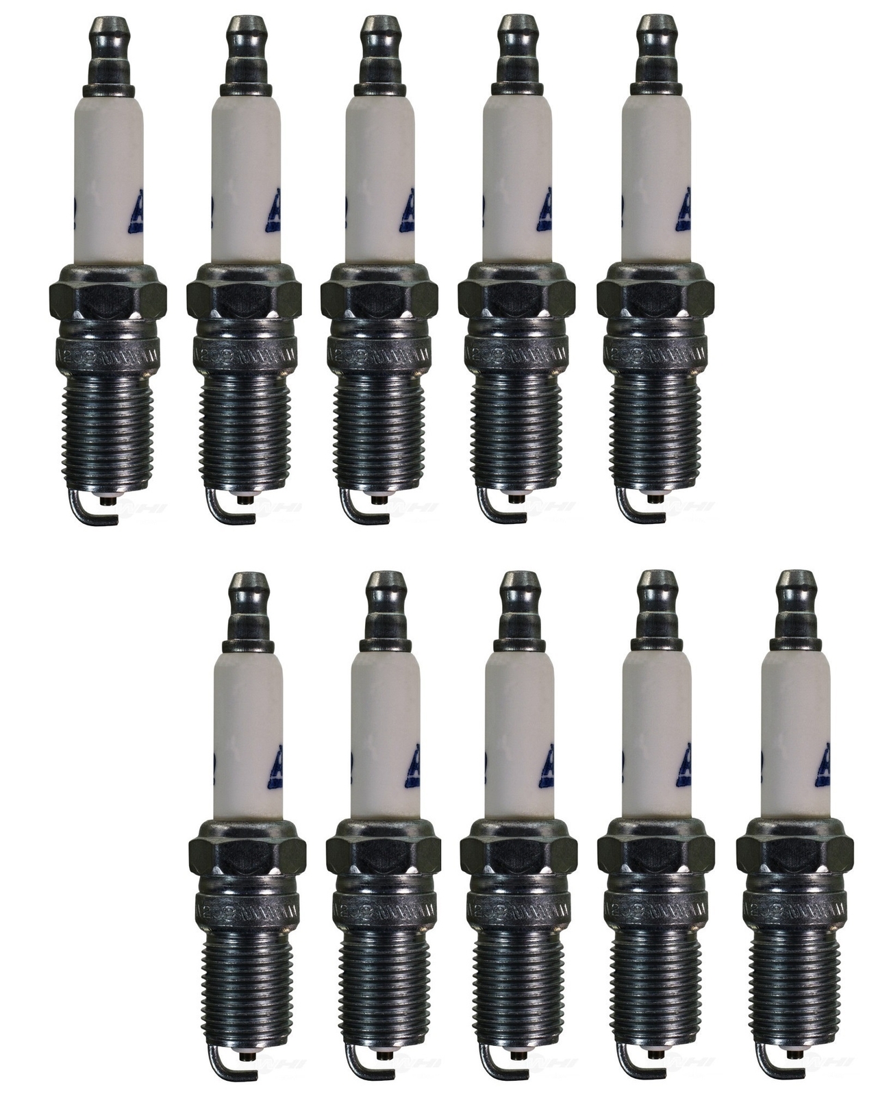 Set Of 10 Spark Plugs AcDelco For Ford F53 E-450 SD E-450 Econoline SD ...