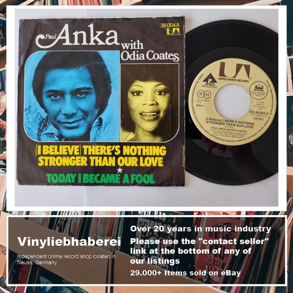 Paul Anka with Odia Coates - (I believe) There's nothing stronger than ...