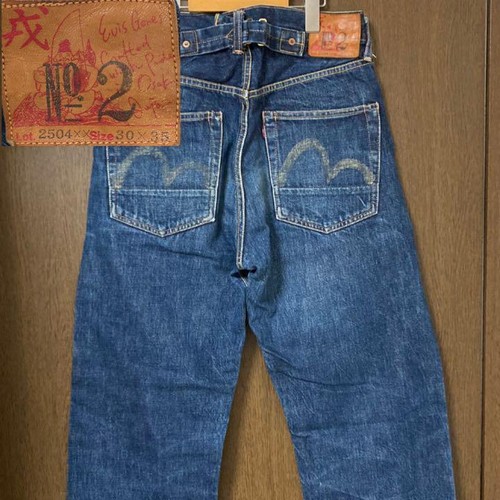 Evisu Japan Old Tag 2504 W30 Evisu Japan Jeans Japan Denim Pants Jeans ...