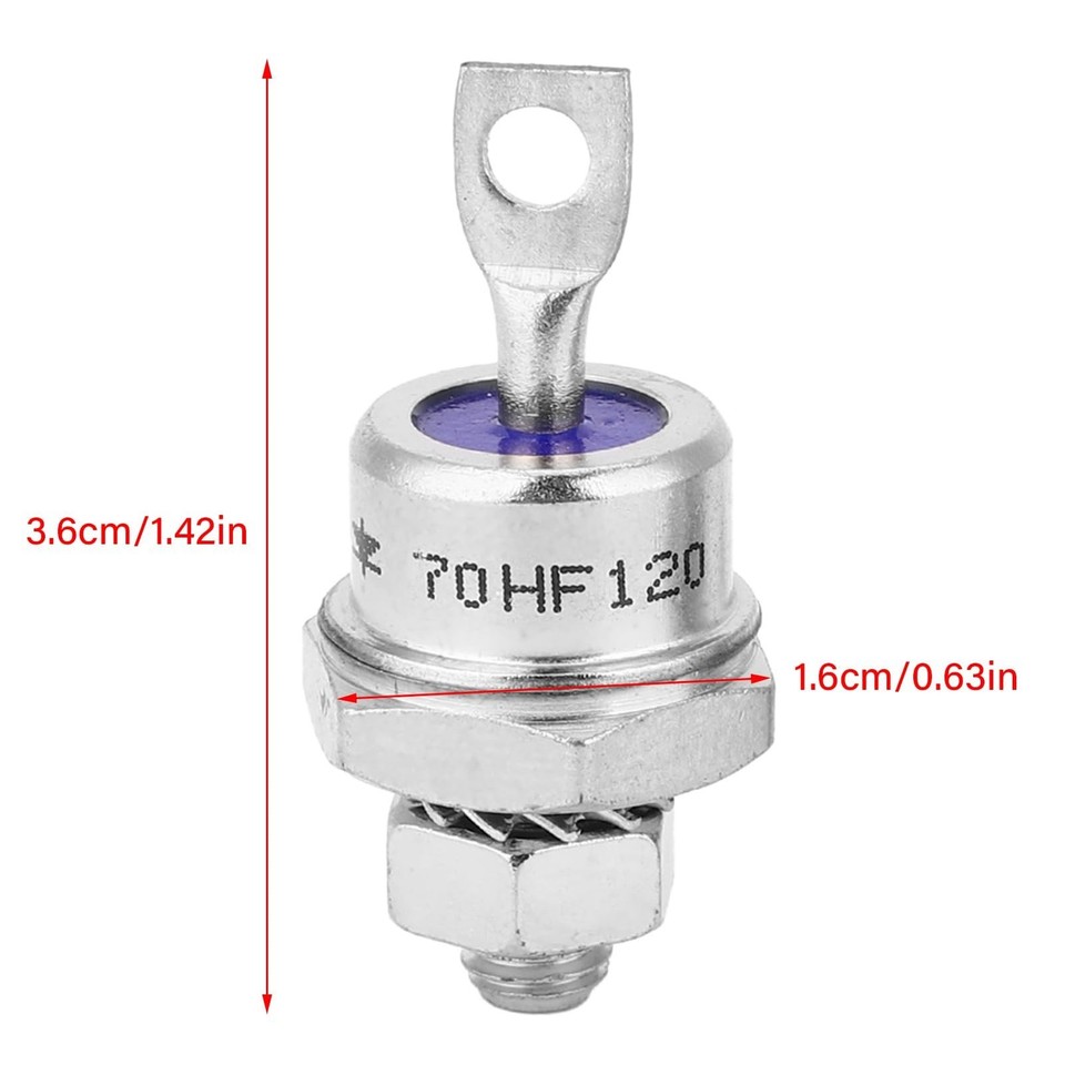 5 Pairs Spiral Rectifier Diode Chassis Stud Mounting Diode for Battery ...