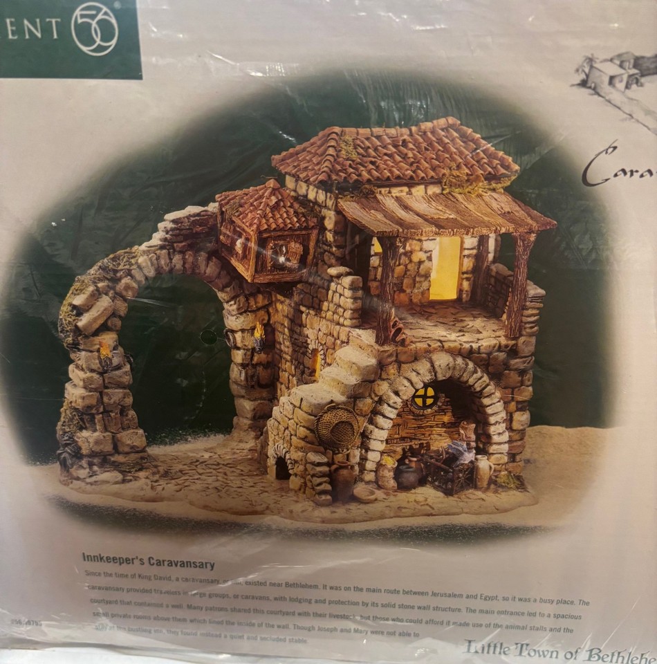 Department 56 Innkeeper's Caravansary 59795 Little Town Of Bethlehem ...