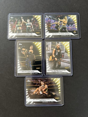 WWE NXT Rhea Ripley Card Bundle (Wrestling Topps) 2021 - Free Shipping ...