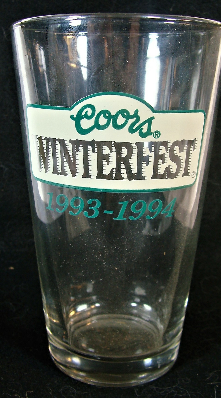 VTG NOS 1993-94 Coors Winterfest Beer Pint Tumbler Bar Advertising ...