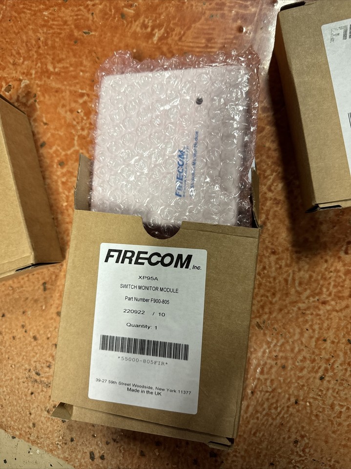 FIRECOM F900-825 XP95A SOUNDER CONTROL MODULE FIRE ALARM | eBay