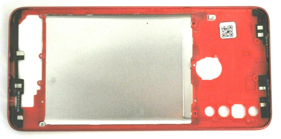 OEM SAMSUNG GALAXY A20S SM-A207F/DS REPLACEMENT RED MID FRAME HOUSING ...