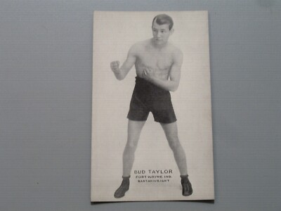 Bud Taylor Bantamweight Boxer Fort Wayne Indiana Exhibit Supply Company Postcard | eBay