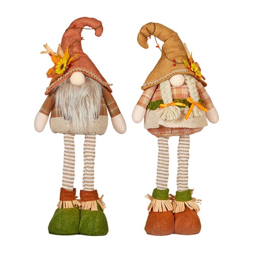 Thanksgiving Fall Autumn Decorative Gnomes Long Leg Dwarf Doll Plush ...