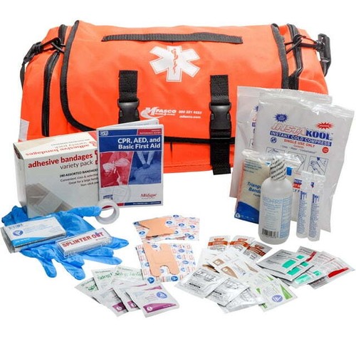 Trauma Bag Kit Large Aid First Responder Complete Stocked EMT EMS ...