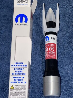 MOPAR TOUCH-UP TOUCH UP PEN/CLEAR COAT~05163648AB~DEEP CHERRY RED ...