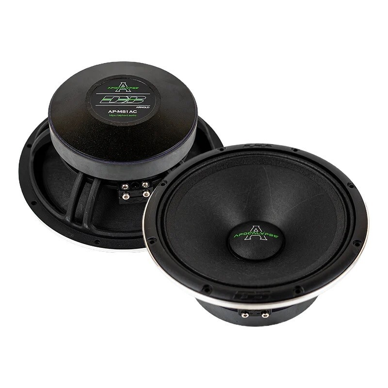 2 Pair Deaf Bonce AP-W81AC 8" Inch 2000 W 4 Ohm Apocalypse Mid Bass Pro ...