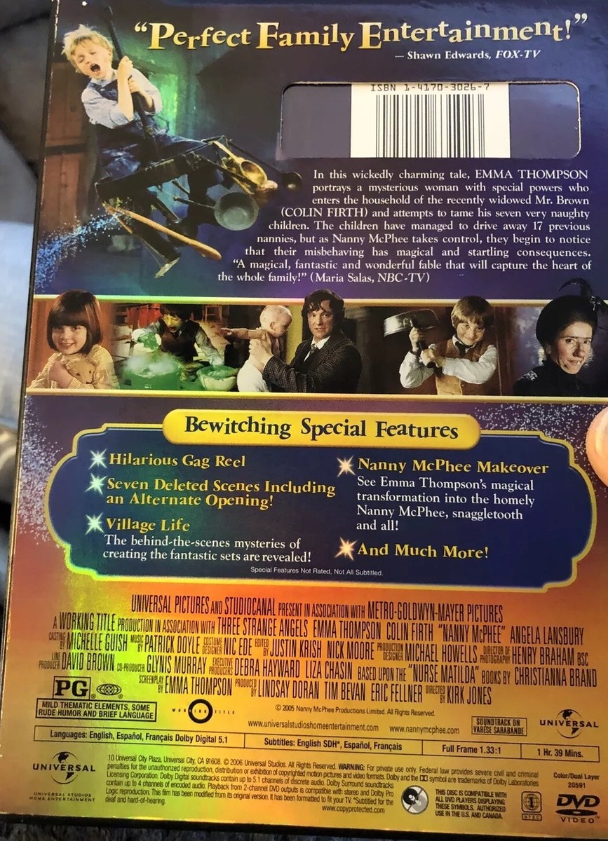 Filleann Nanny Mcphee