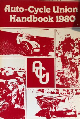ACU Official Handbook 1980 Auto-cycle Union Motorcycle Club Motorbikes ...
