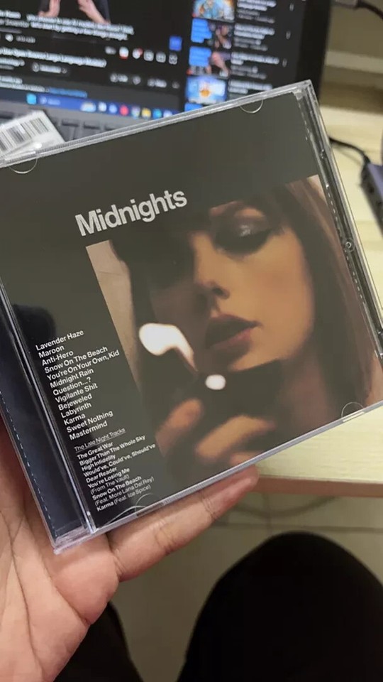 Midnights by Taylor Swift ( The Late Night Edition ) CD, 2022, Republic ...