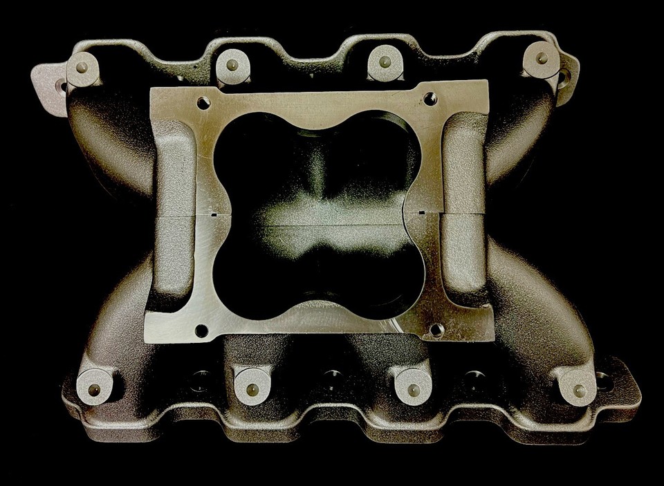 Blue Thunder 3.60 Open Plenum 2 Piece Intake Manifold | eBay