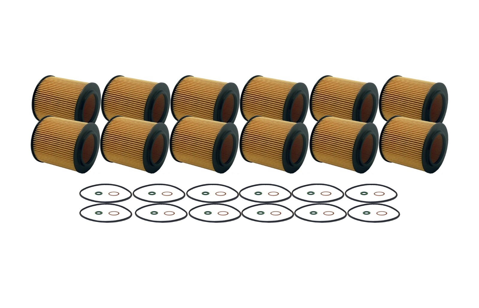 Wix Set 12 Engine Motor Oil Filters For BMW E90 F30 E61 F07 F10 E71 E84 ...