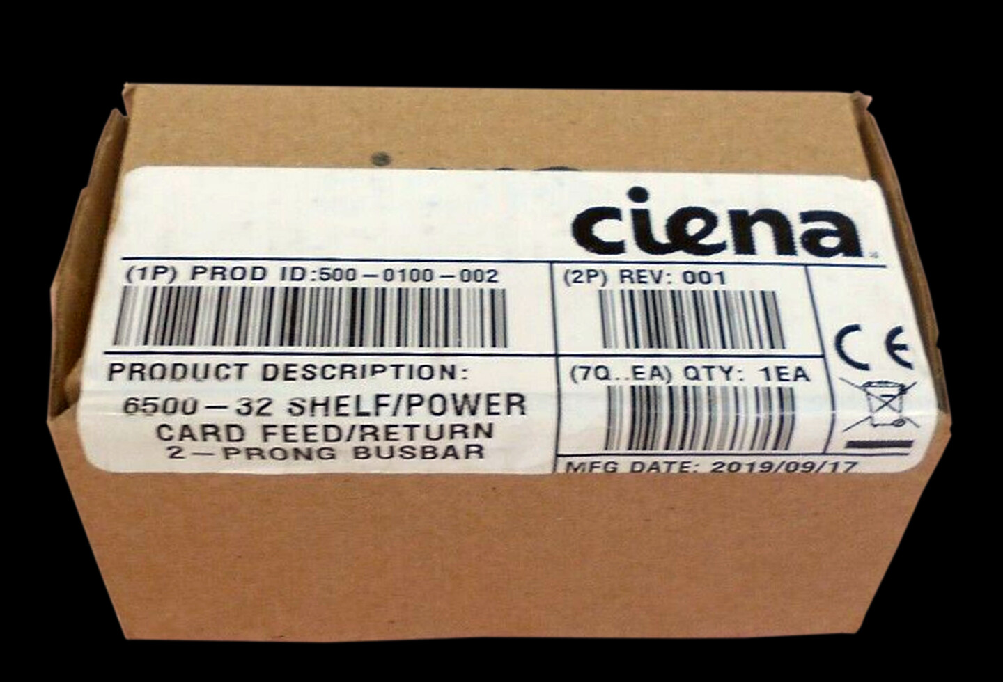 CIENA 500-0100-002 SHELF/POWER CARD FEED/RETURN 2 | eBay