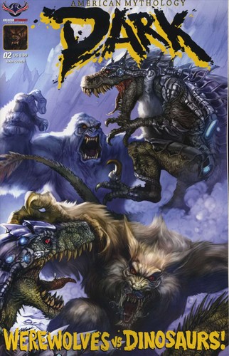 American Mythology Dark: Werewolves vs. Dinosaurs #2 VF/NM; American ...