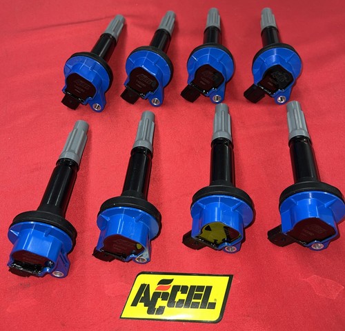 Accel 140060B-8 Ignition Coils Super Coil Series 2011-2016 Ford 5.0L ...