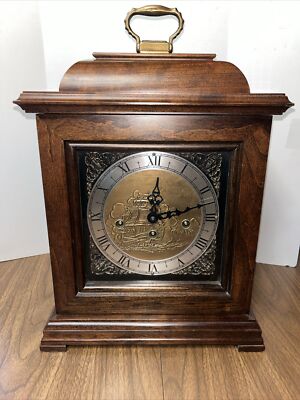 Vintage Wuersch Fall River Chime Mantle Clock W/ Franz Hermle 340-020 ...