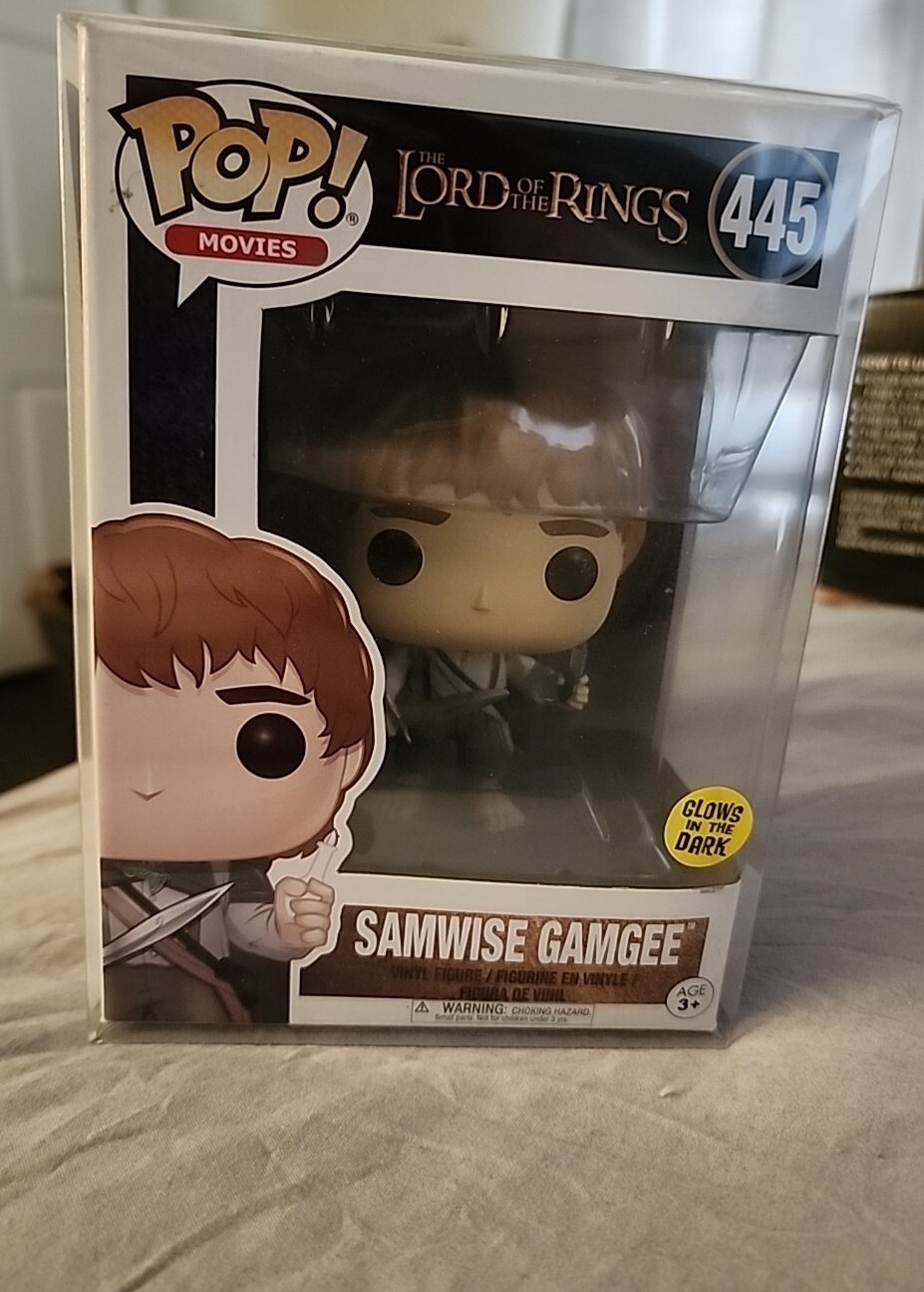 Samwise Gamgee 445 GITD Lord of the Rings LOTR Movies Funko Pop! Vinyl ...