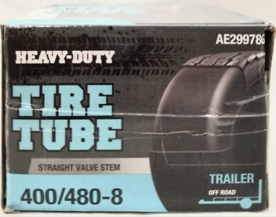 Heavy Duty Straight Valve Stem Trailer Tire Tube 400/480-8 AE29978G ...