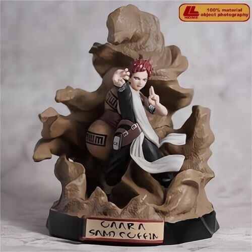 Anime ninja Shippuden Kazekage Gaara Sand Coffin Santiago Figure Toy ...