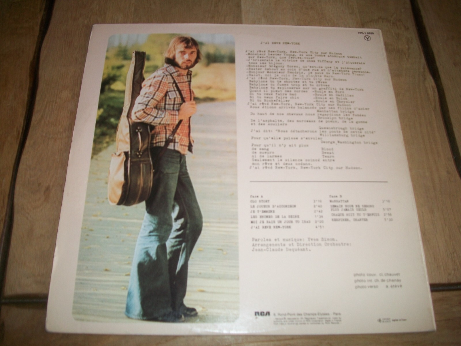 vinyle 33 tours, Yves Simon, respirer chanter | eBay