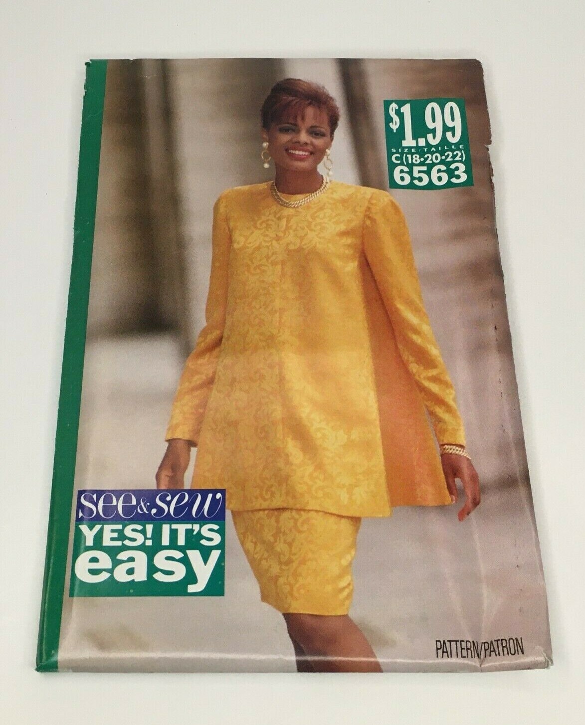 Butterick See & Sew Sewing Pattern 6563 Misses Career Outfit Top and ...