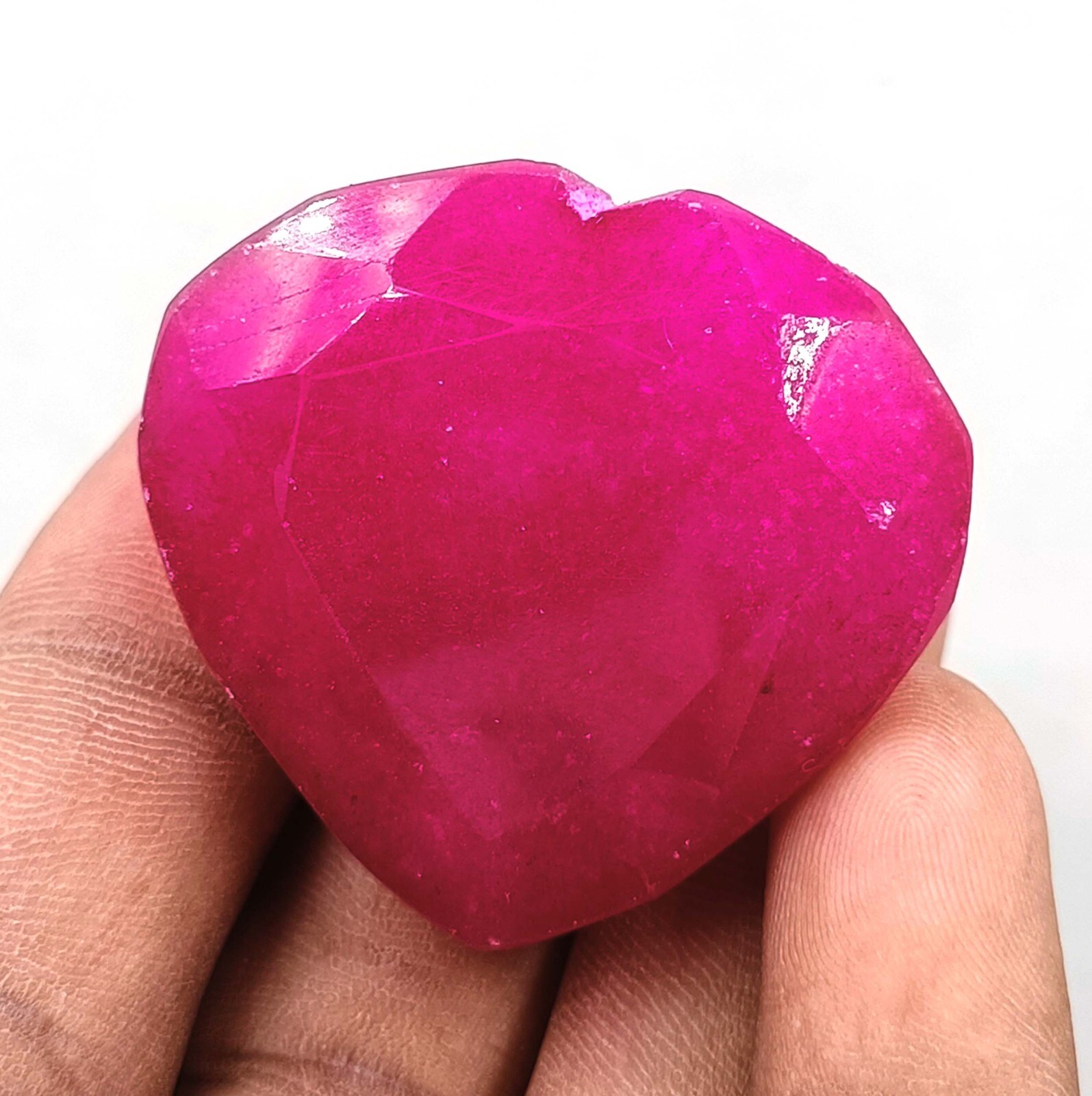 172.90 Ct Heart Shape Ruby Natural Red Africa EGL Certified Loose Gemstone NSO | eBay
