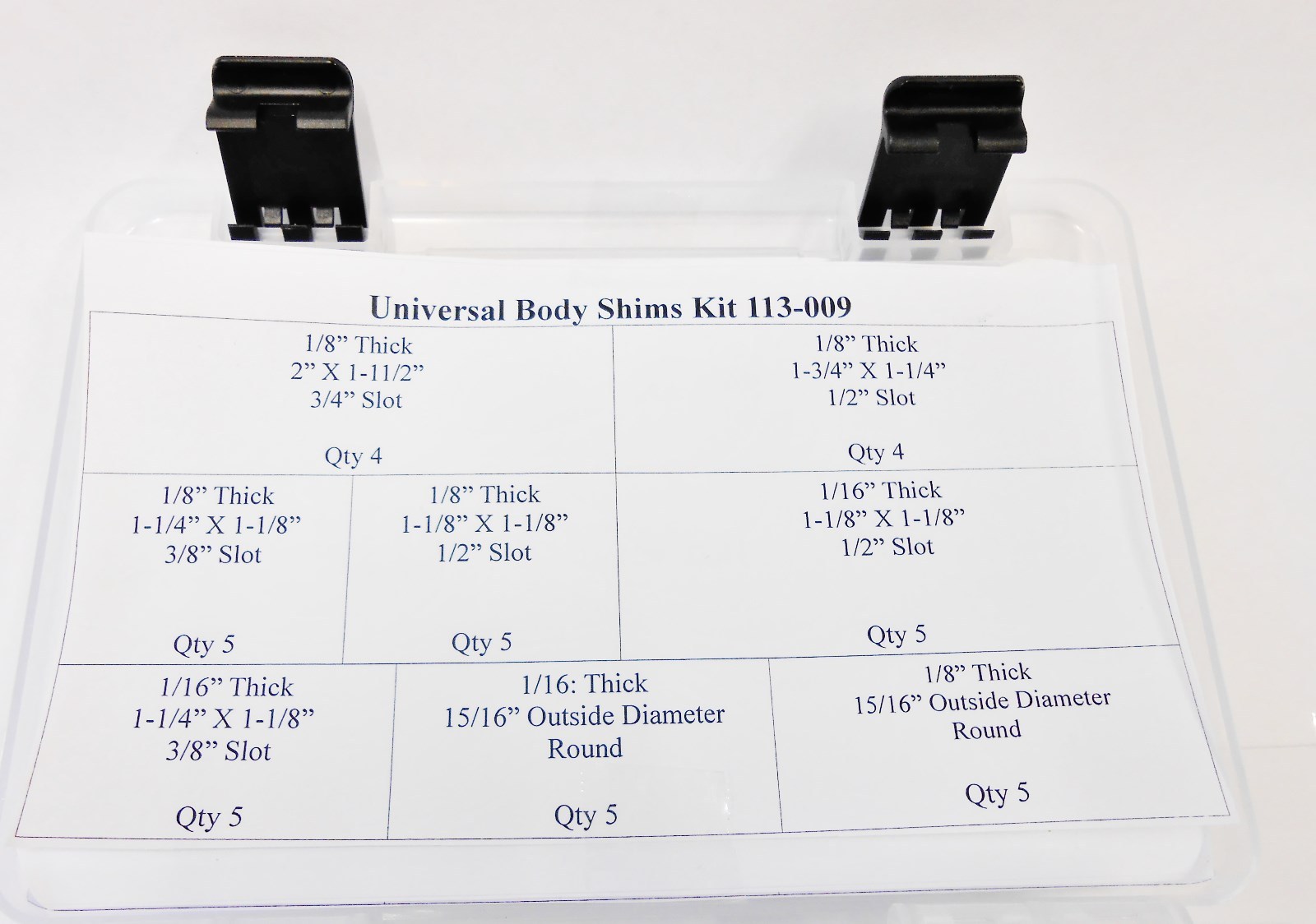 38pc 46 85 Chevy AMC Universal Body Fender Shims Adjuster Control Arm