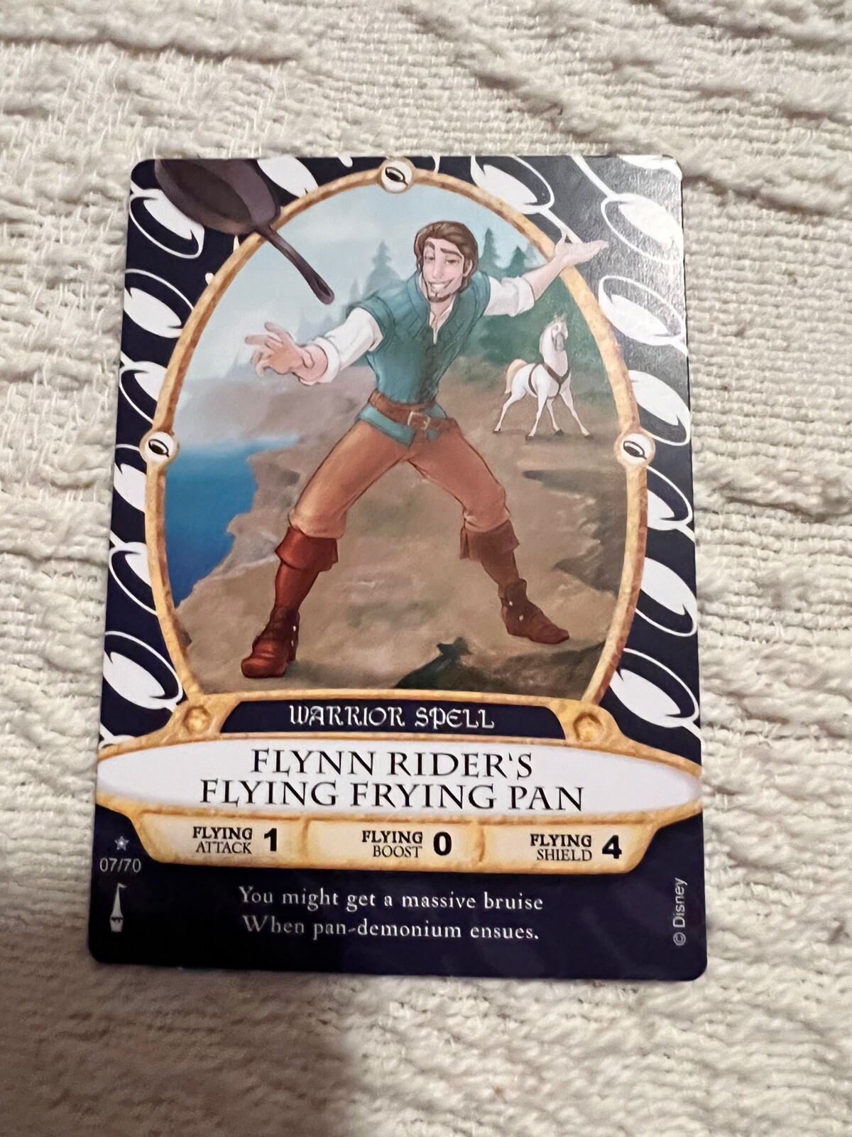 Sorcerers of Magic Kingdom SOTMK Star Card Flynn Riders Flying Frying ...