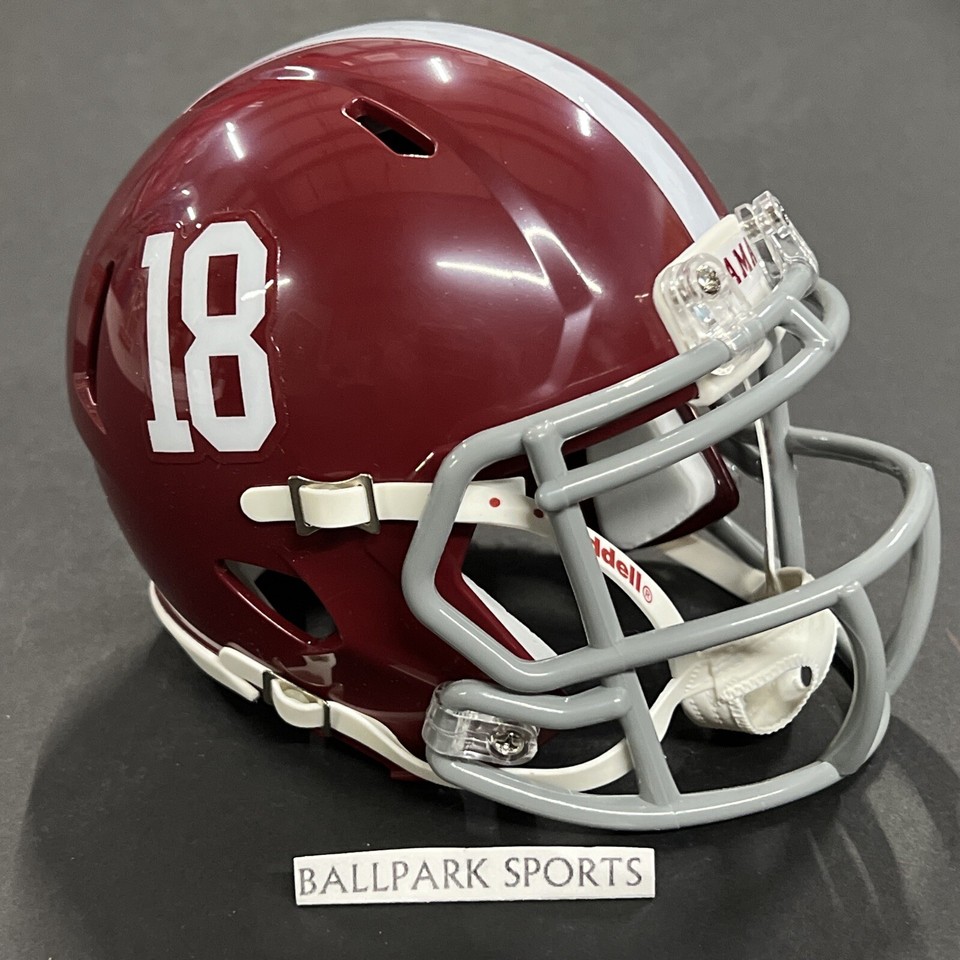 Alabama Crimson Tide Speed Mini Helmet Riddell NCAA Licensed Brand New ...