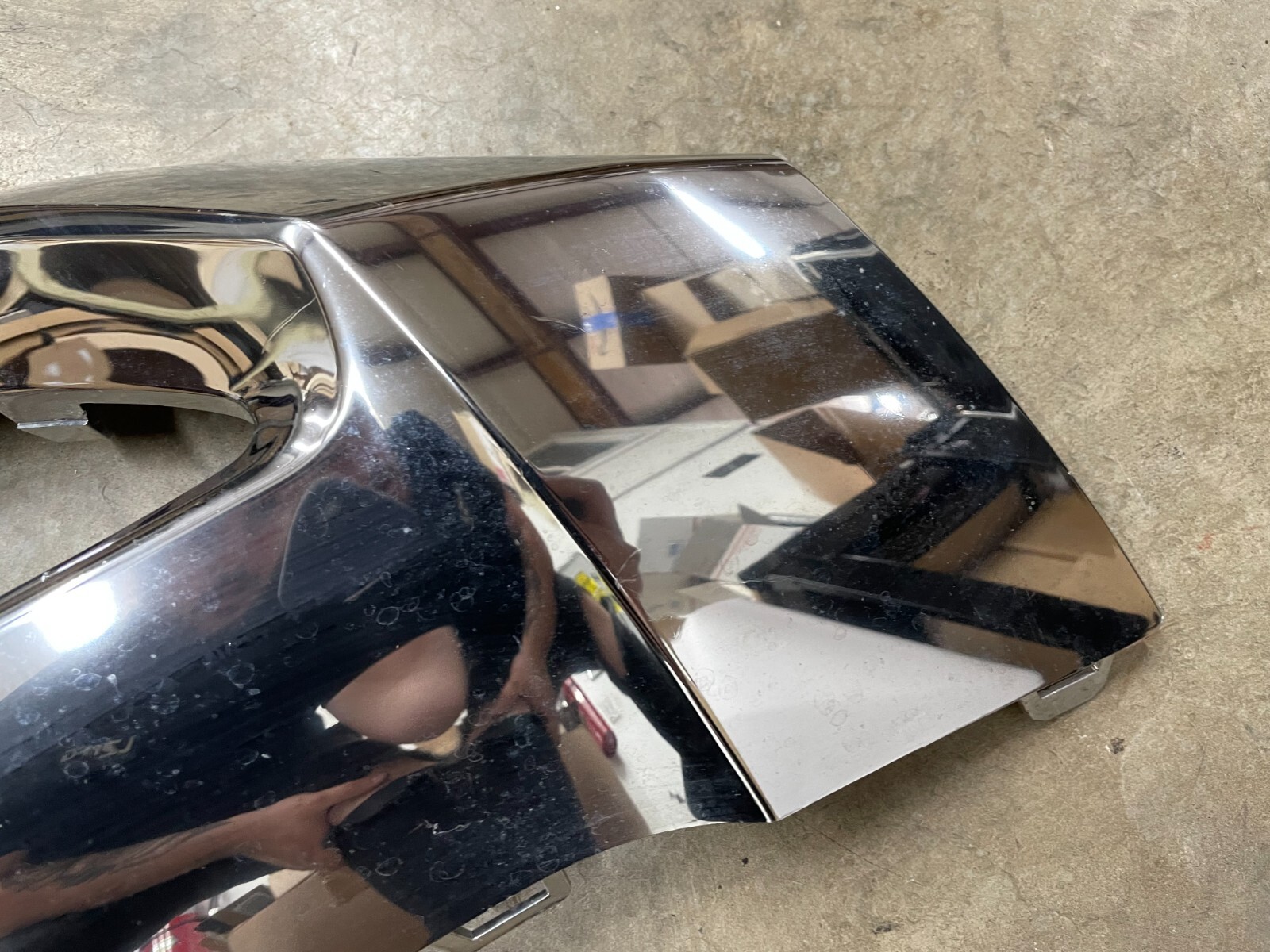 2016 - 2019 MERCEDES Gle350 Front Bumper Chrome Valance Trim OEM ...