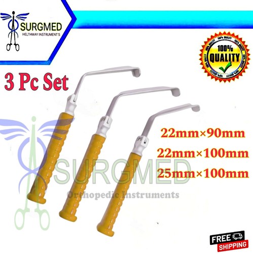 3 pcs Phantom TL Handheld Retraction Retractors Orthopedic Instruments ...